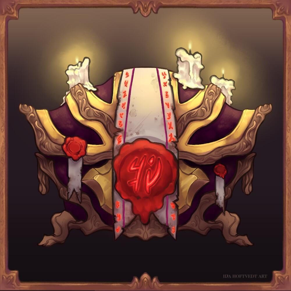 ArtStation - Prop Concept Turnaround - Vampiric Coffer