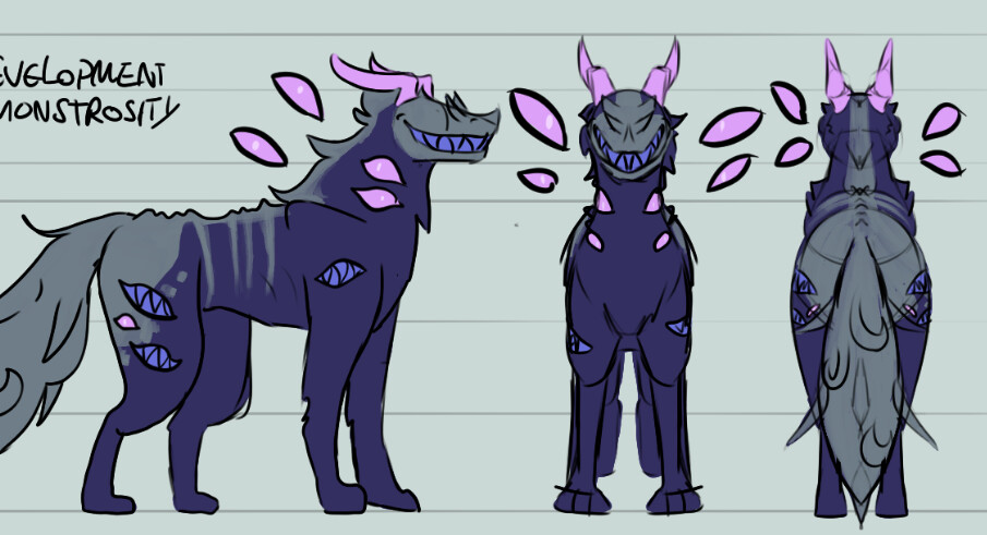 ArtStation - FFXIV Inspired Dungeon Bosses - USW Game Art Course Work