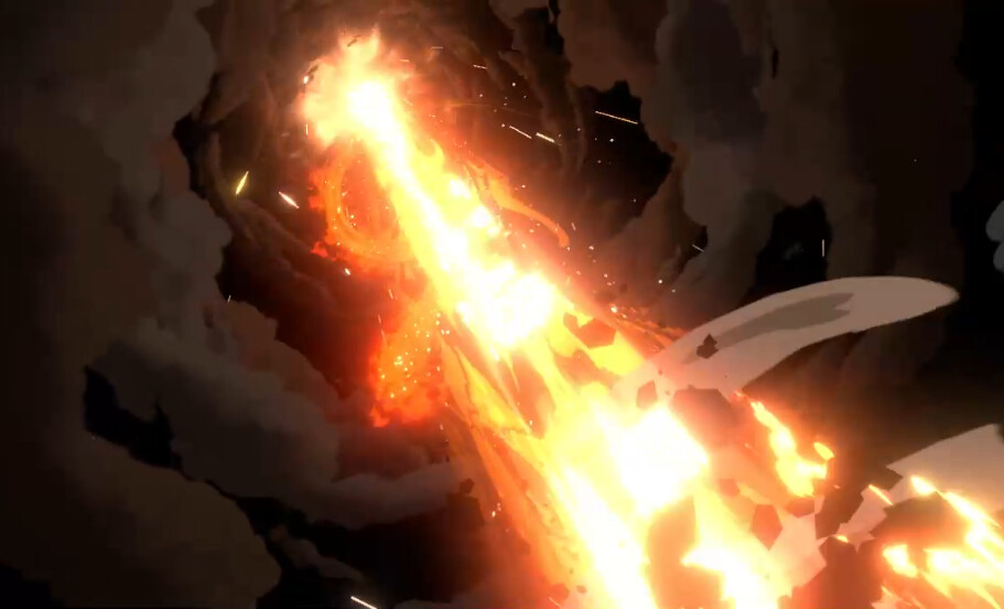 ArtStation - Fire Pillar