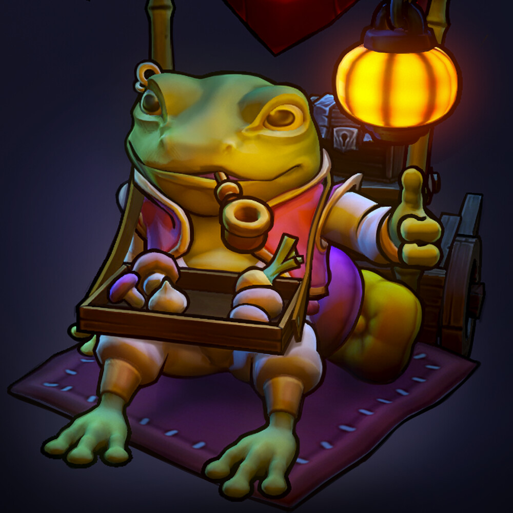 ArtStation - Frog Merchant