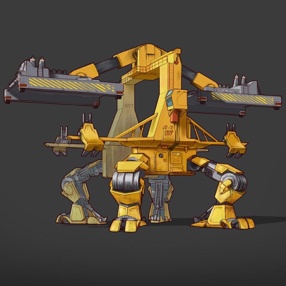 ArtStation - Heavy Loader (Concept Art)