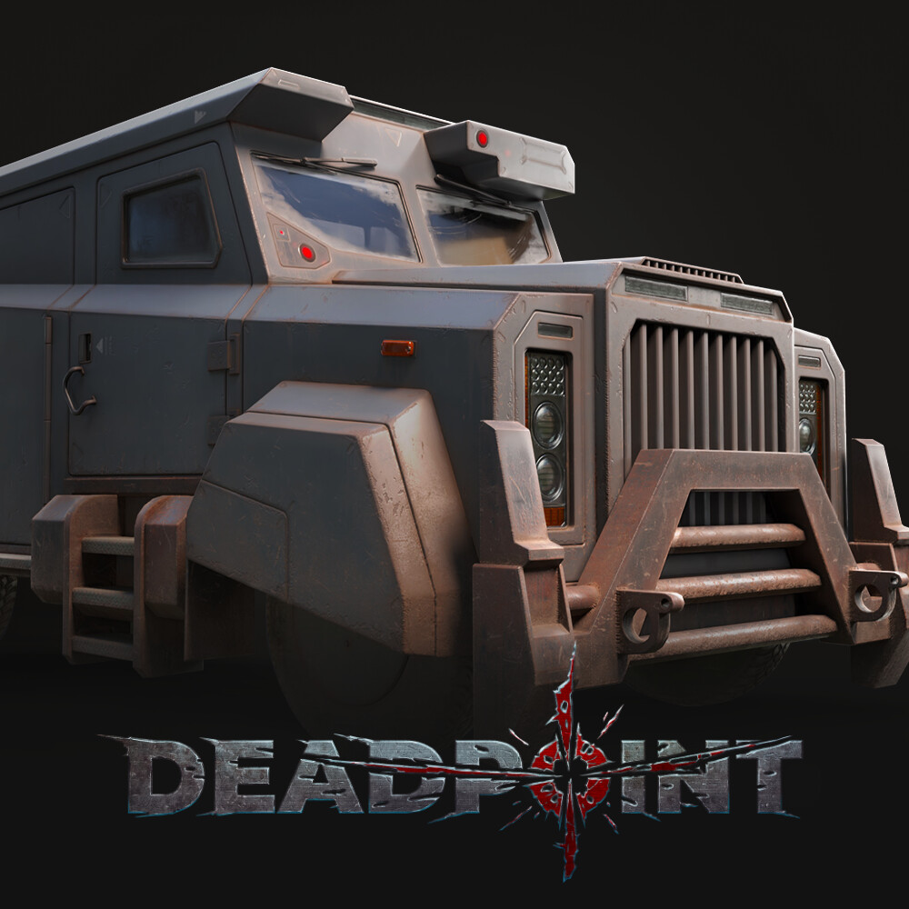 ArtStation - Deadpoint | Armored Vehicle (3D model)