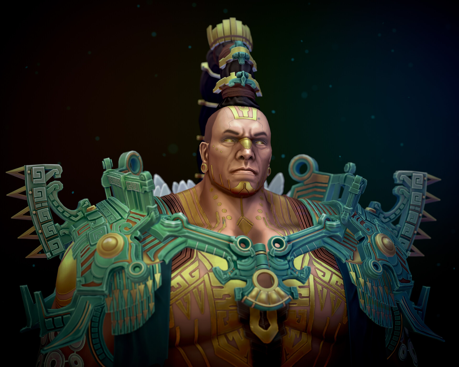 ArtStation - Zaculeu "The Master Architect"