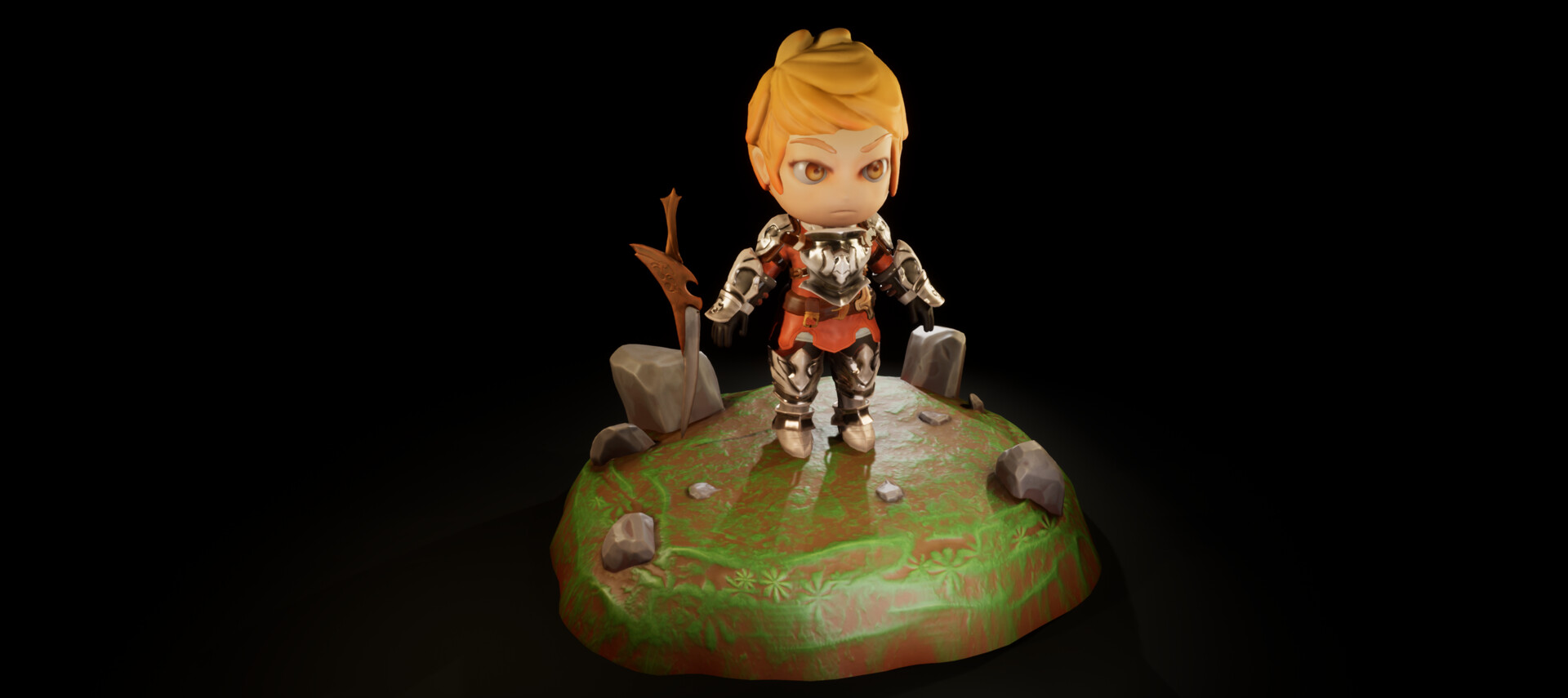 ArtStation - Chibi Knight - FMP - Chibi Character