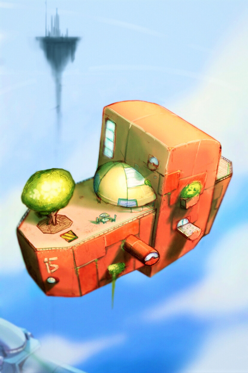 ArtStation - Red Ship