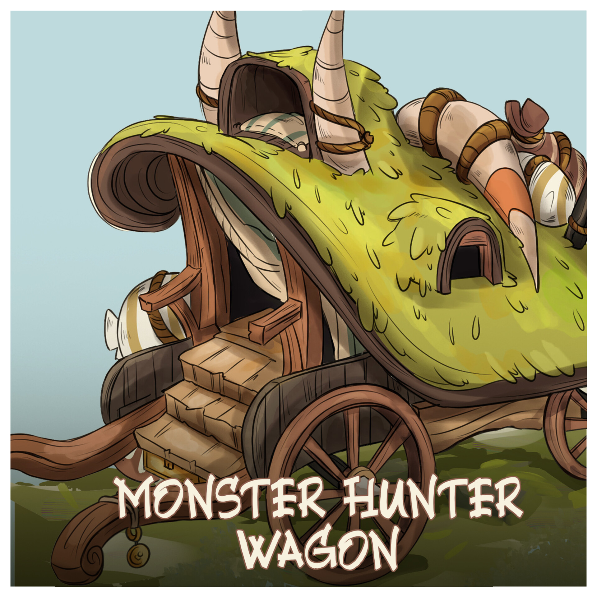 Mio VH - Monster Hunter Wagon