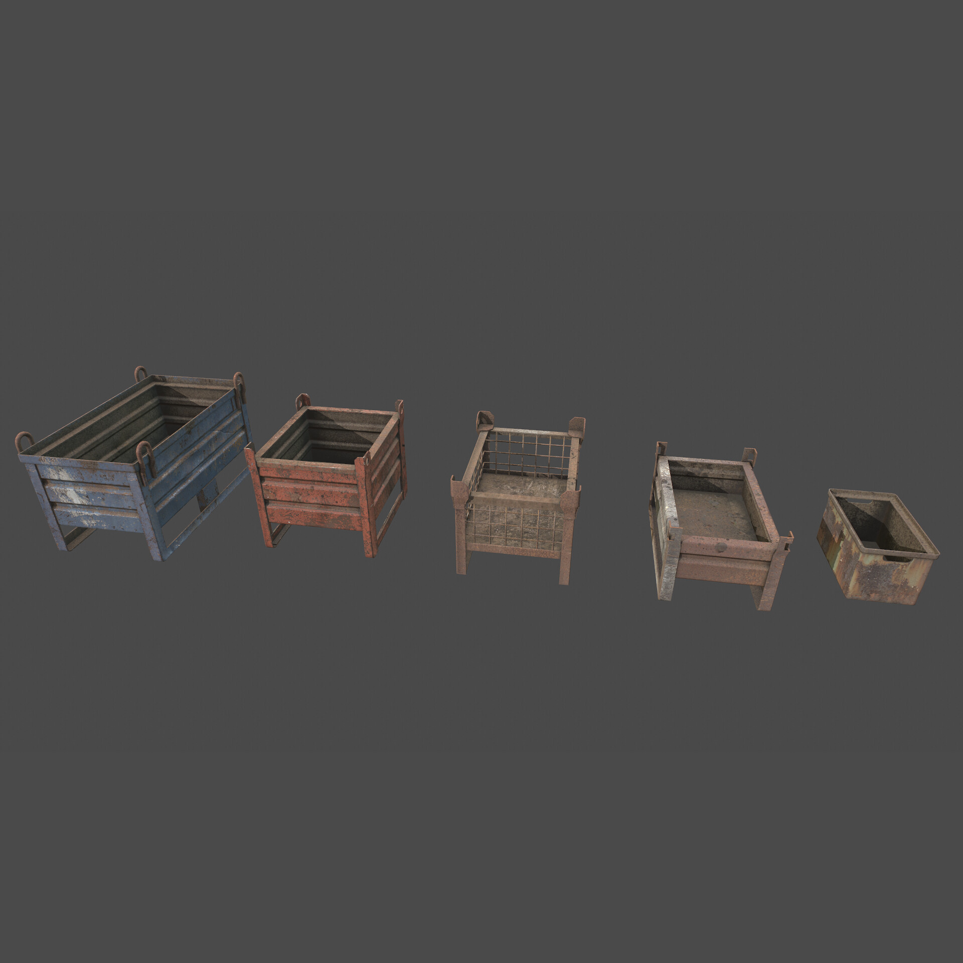 ArtStation - Metal Boxes