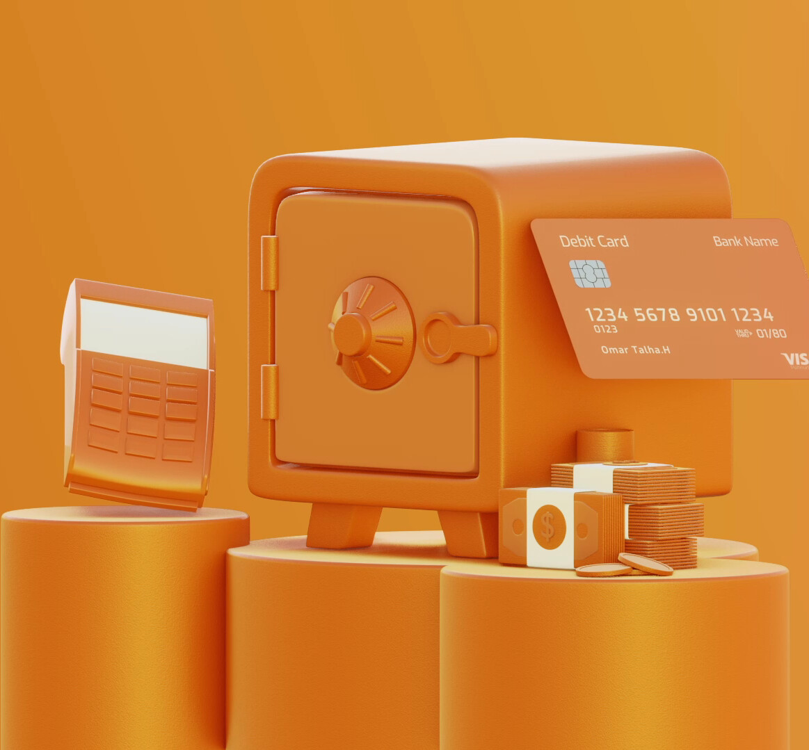 ArtStation - 3D Motion Animation for JBank