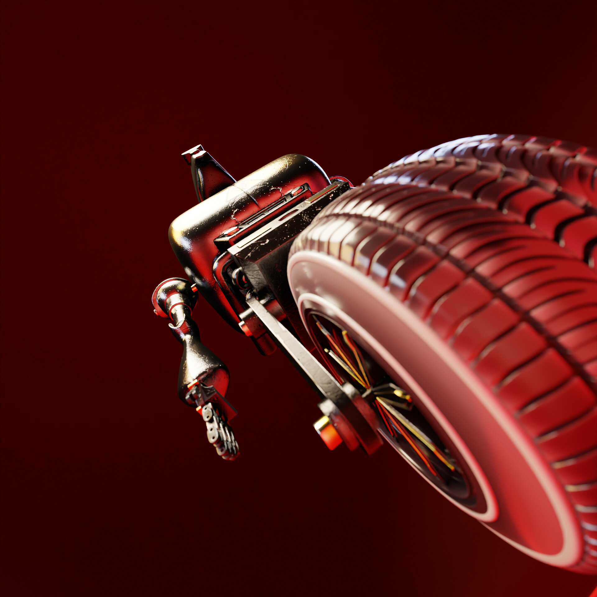 ArtStation - Mechanical Wolf