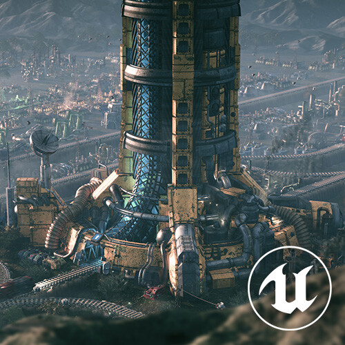 ArtStation - Space Elevator [FUE5]