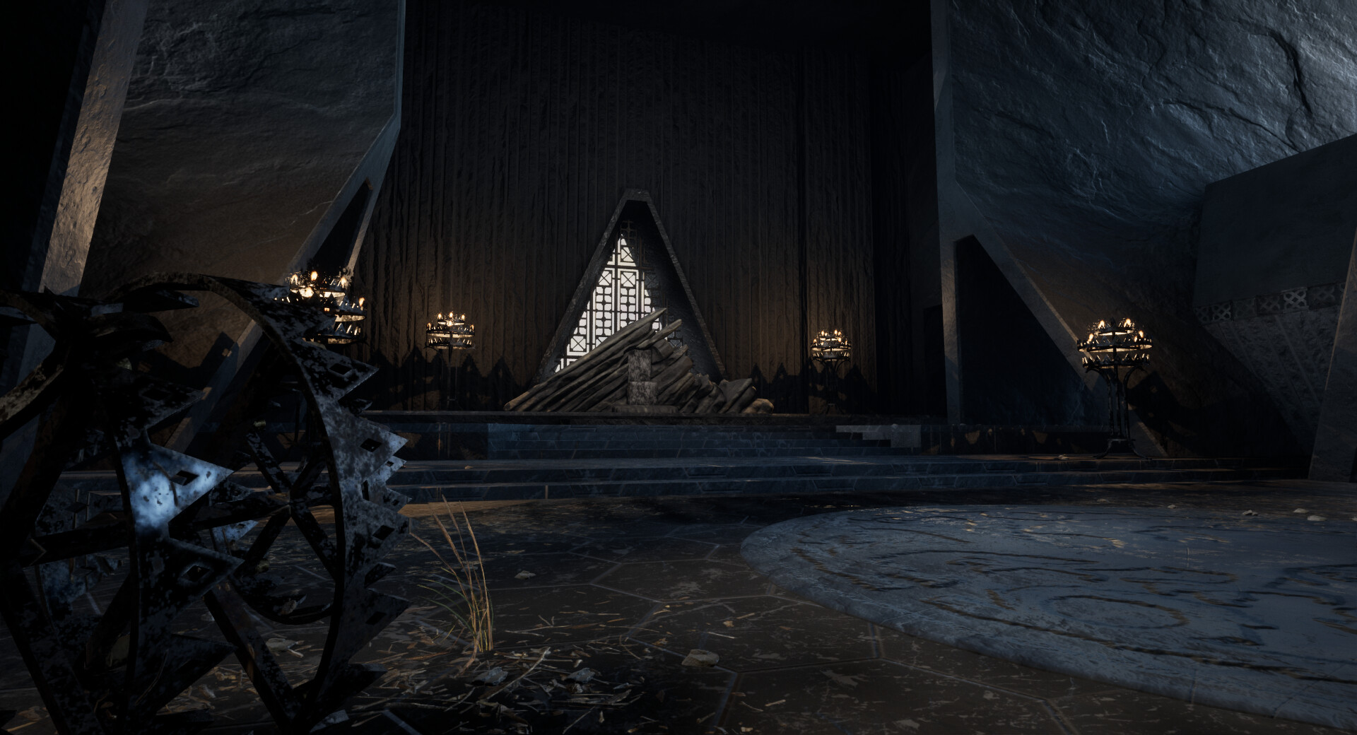 ArtStation - Dragonstone Throne Room