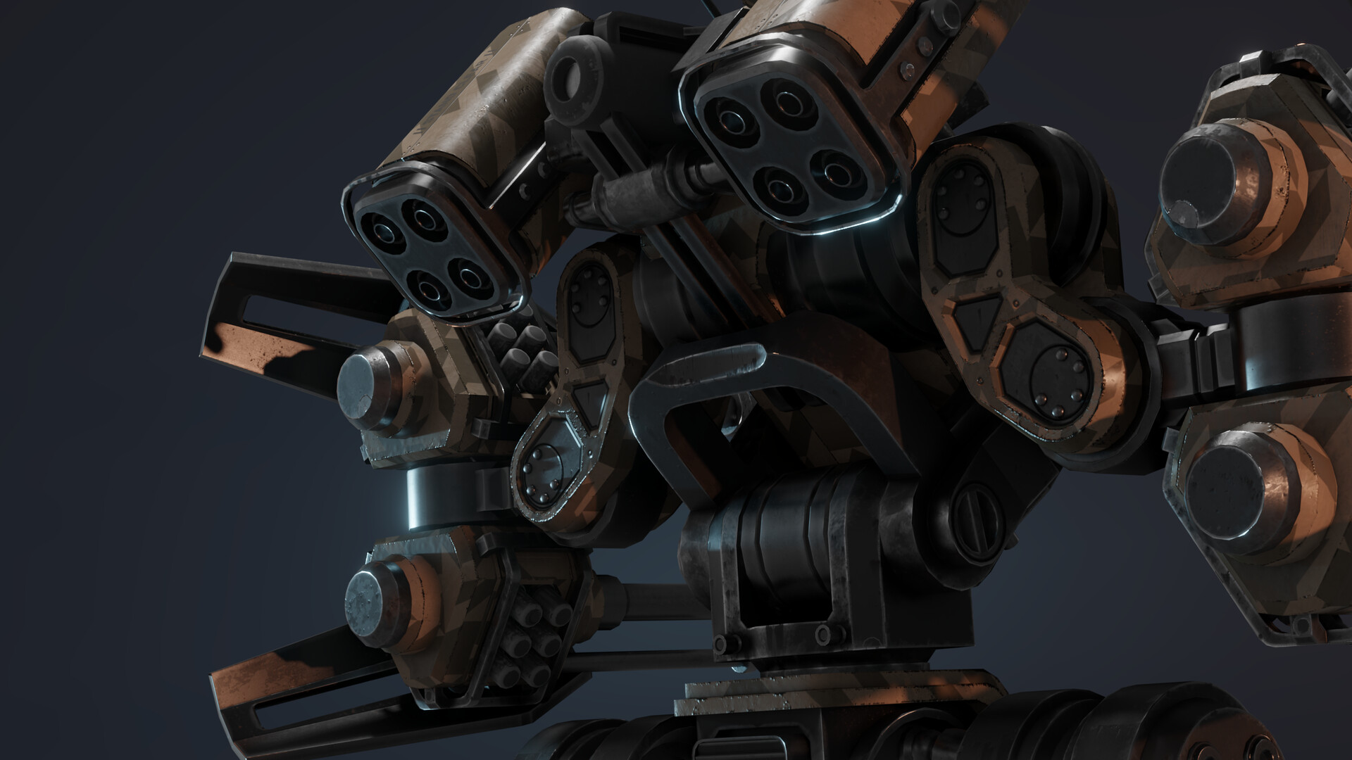 ArtStation - Riot Mech Model