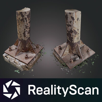 ArtStation - Rusty Pole (Scanned)