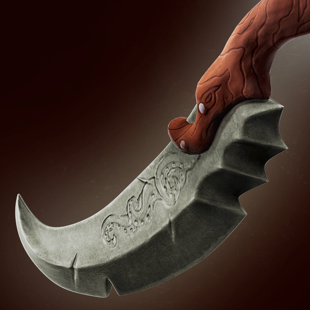ArtStation - Warcraft Knife