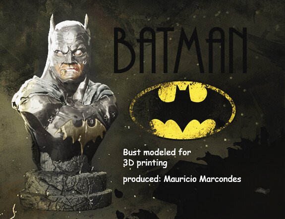 ArtStation - Batman Destroyed (fan made)