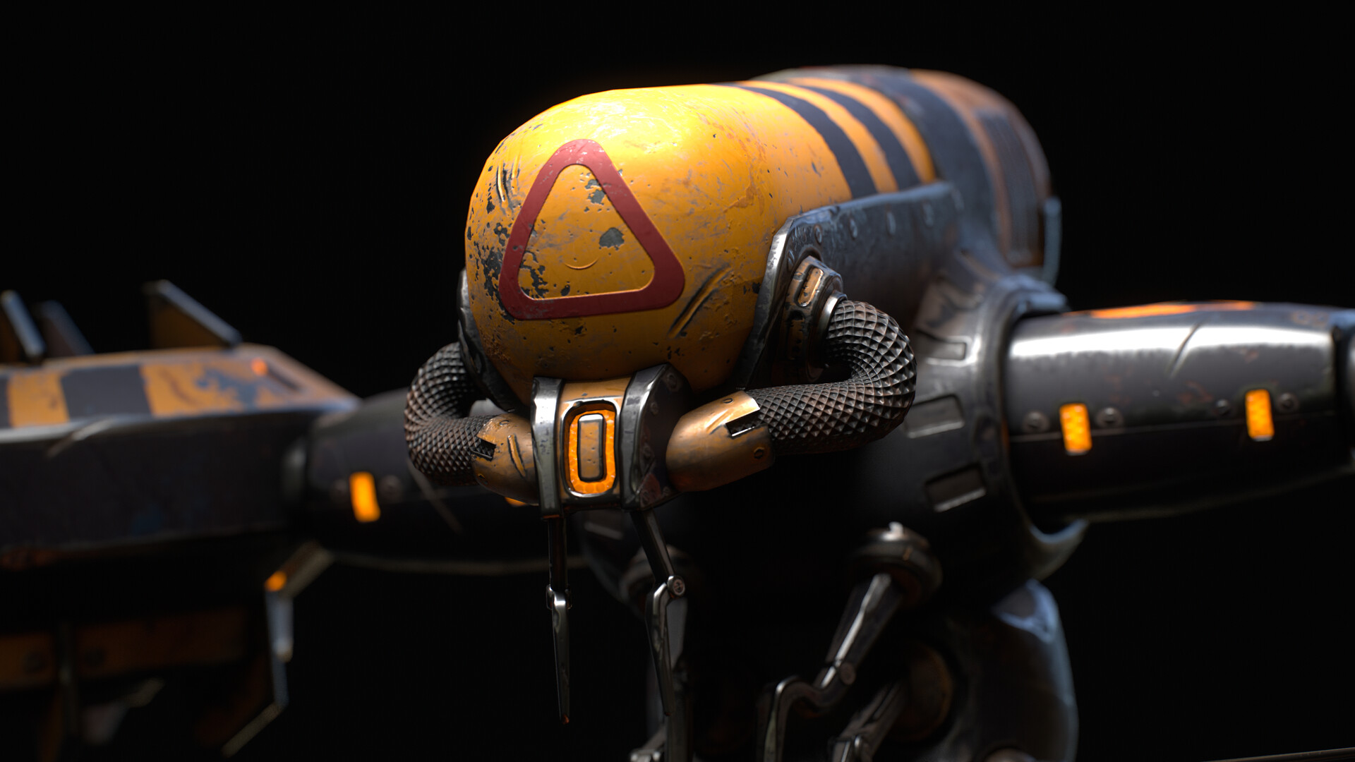 ArtStation - Hoverdrone Glowingbomb