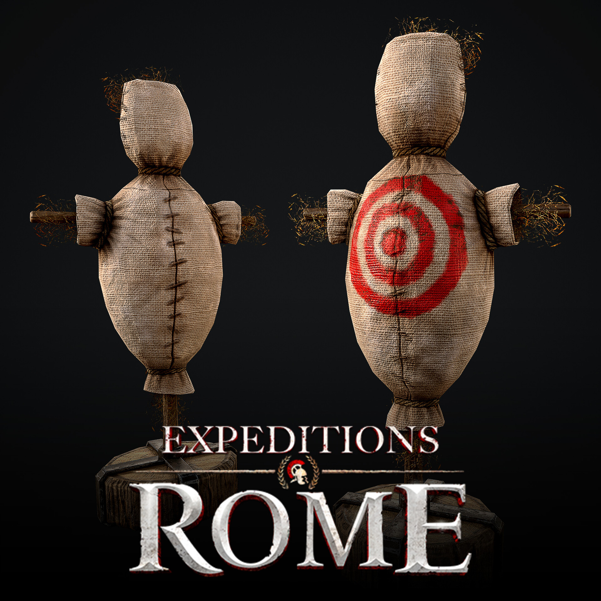 ArtStation - Expeditions: Rome | Training Dummy