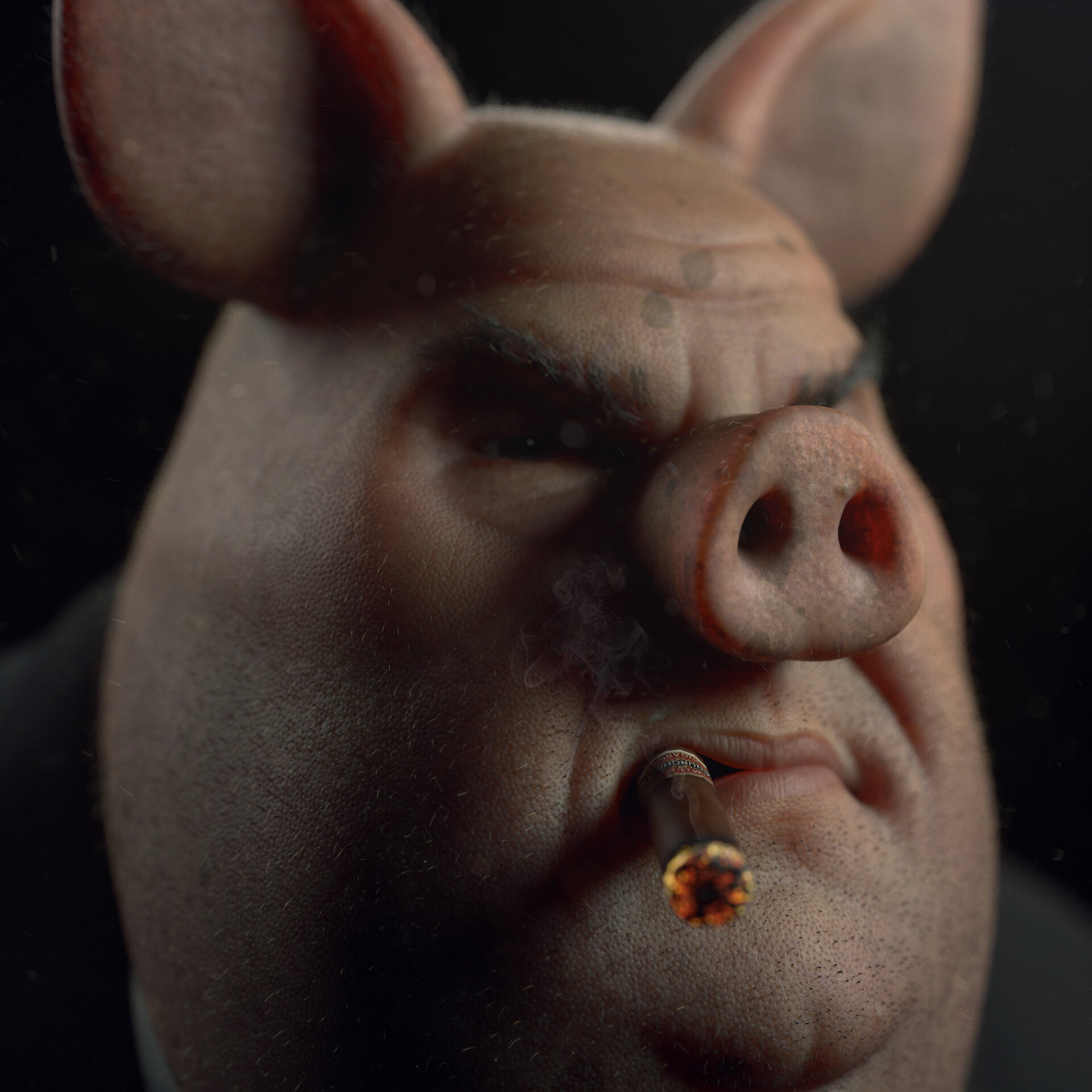 ArtStation - Napoleon - Animal Farm