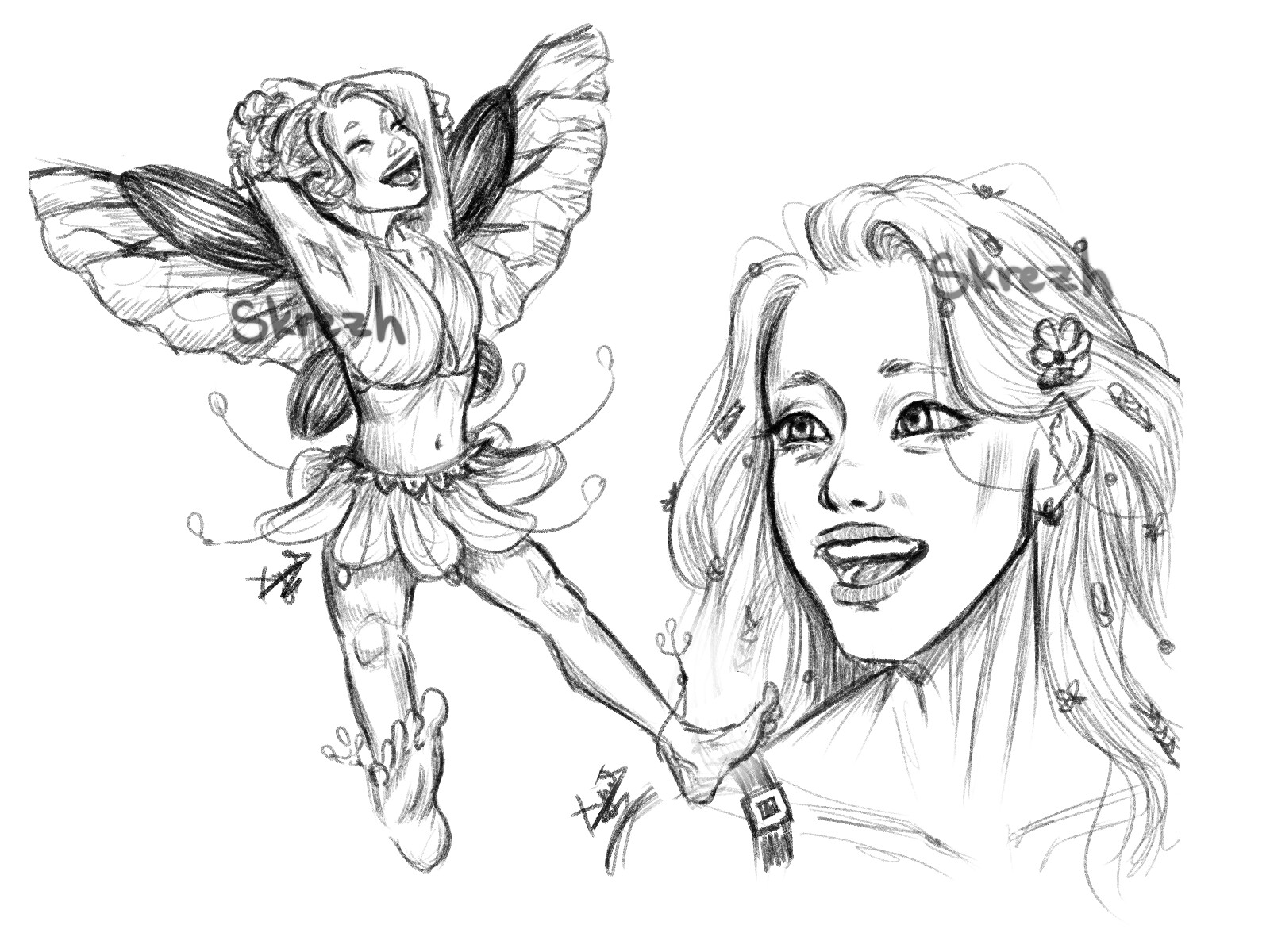 ArtStation - Character design sheet pt. 3 - Hide and Seek