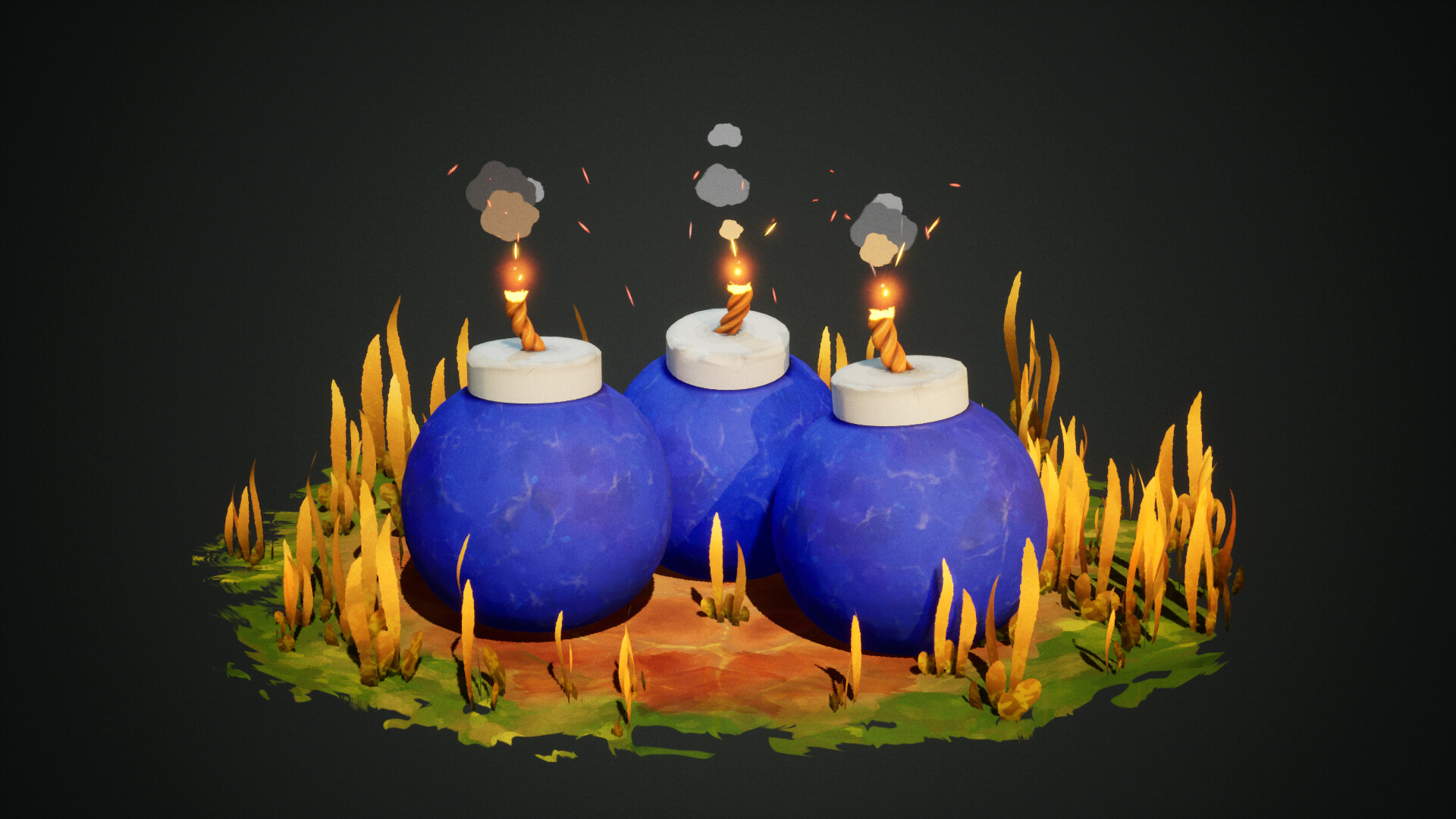 ArtStation - Fanart VFX : Bombs of "The Legend of Zelda : Phantom ...