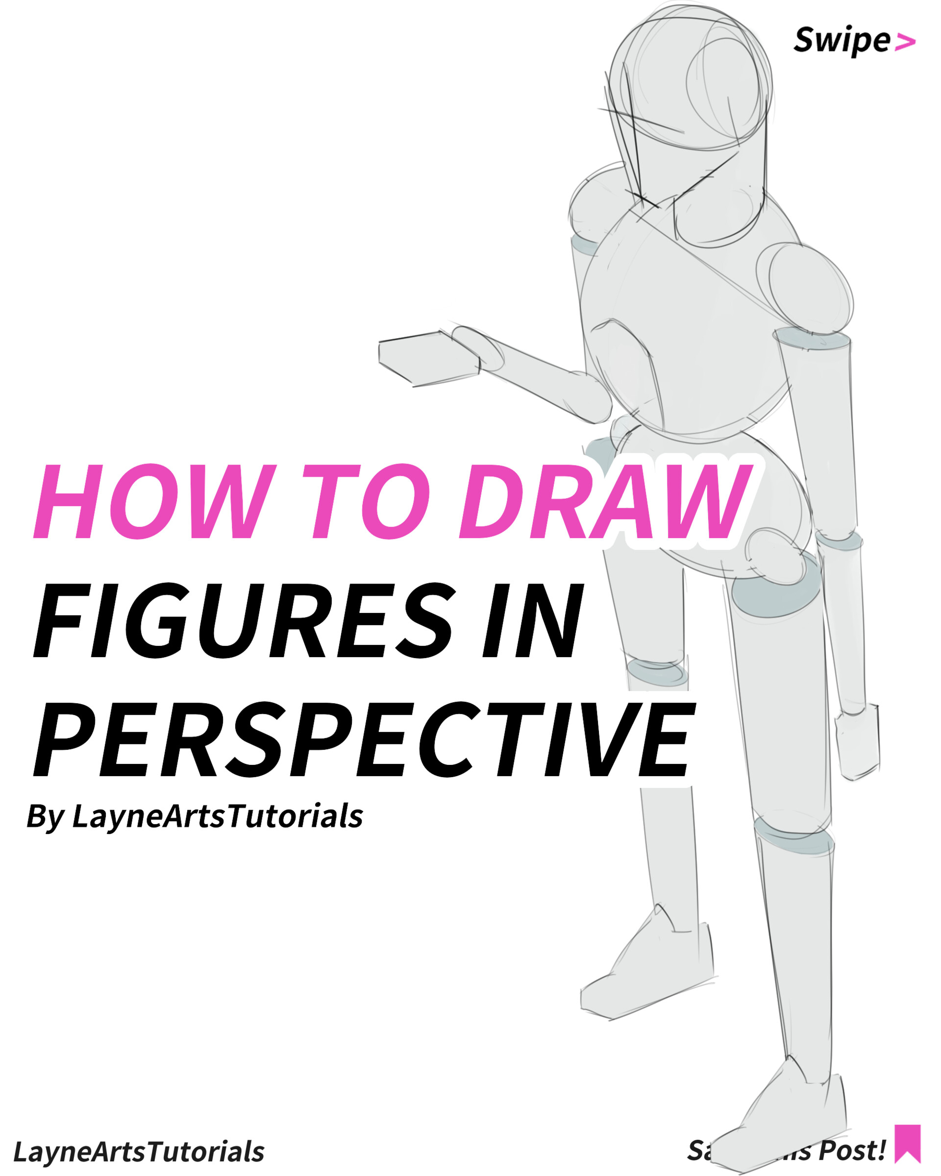 ArtStation - How to draw figures in perspective