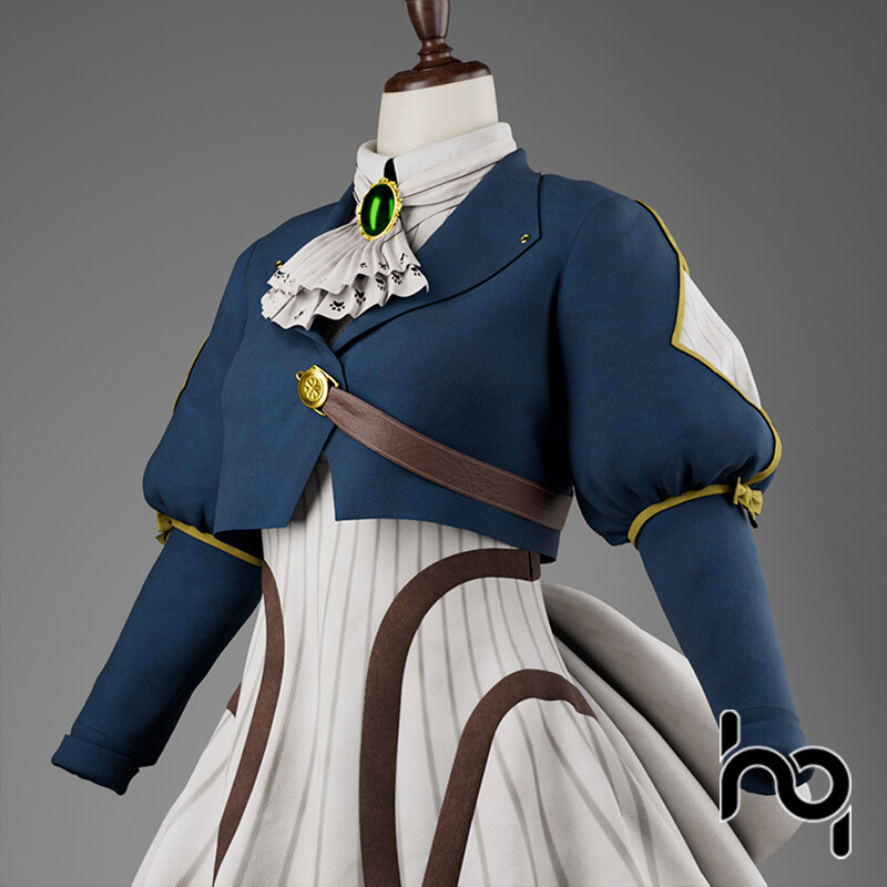 ArtStation - Violet Evergarden Outfit