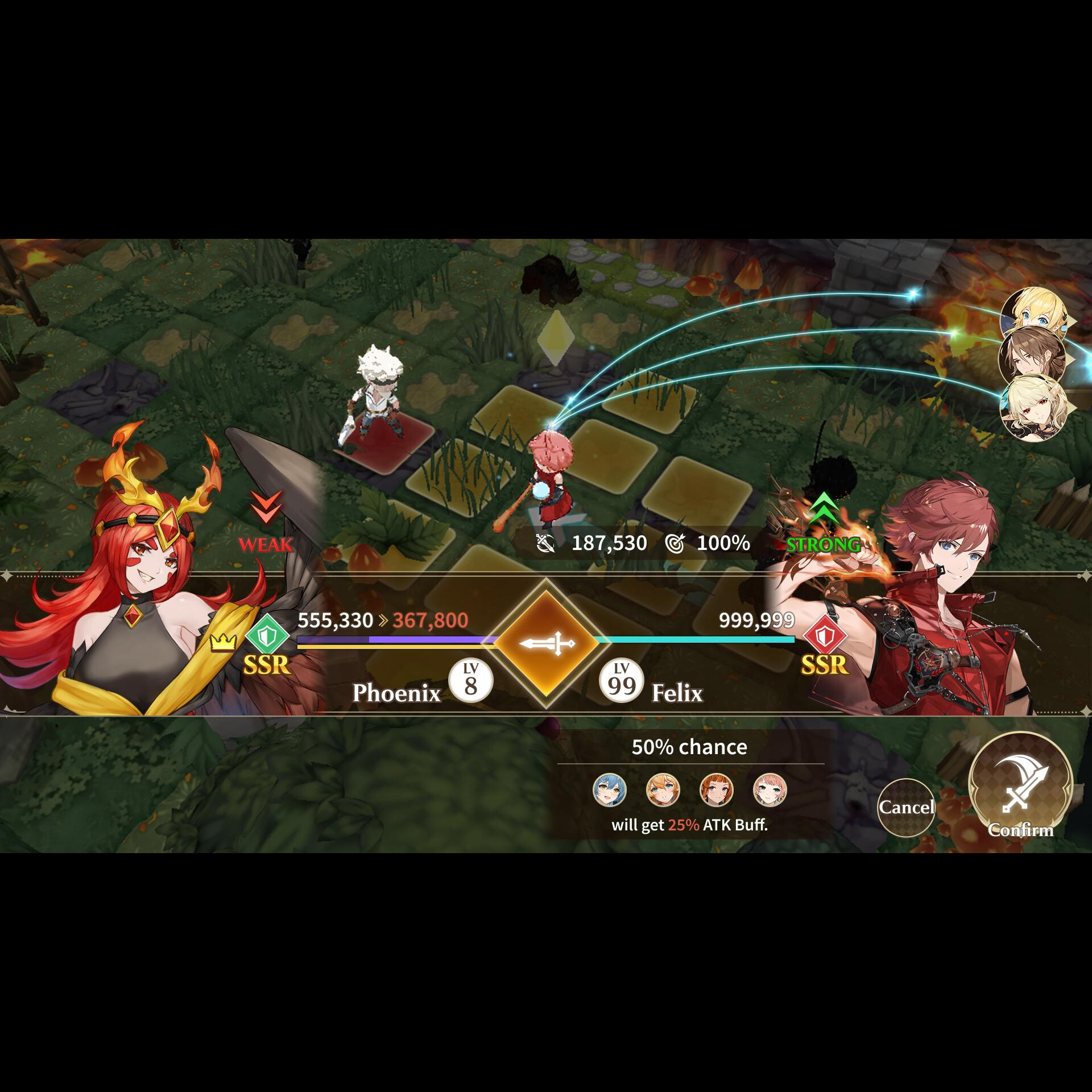 ArtStation - [Game UI] Battle Forecast