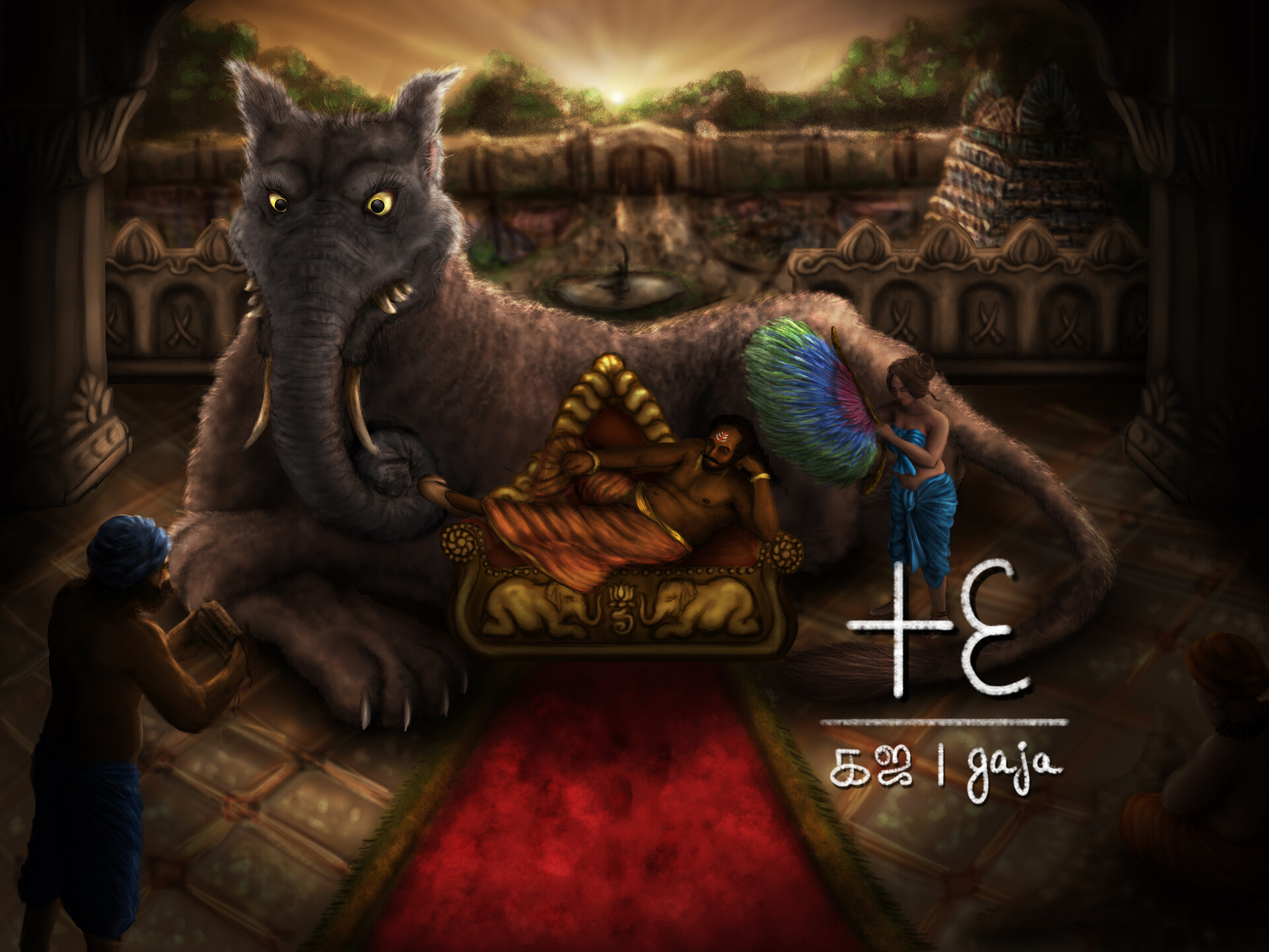 ArtStation - Gaja Yaazhi