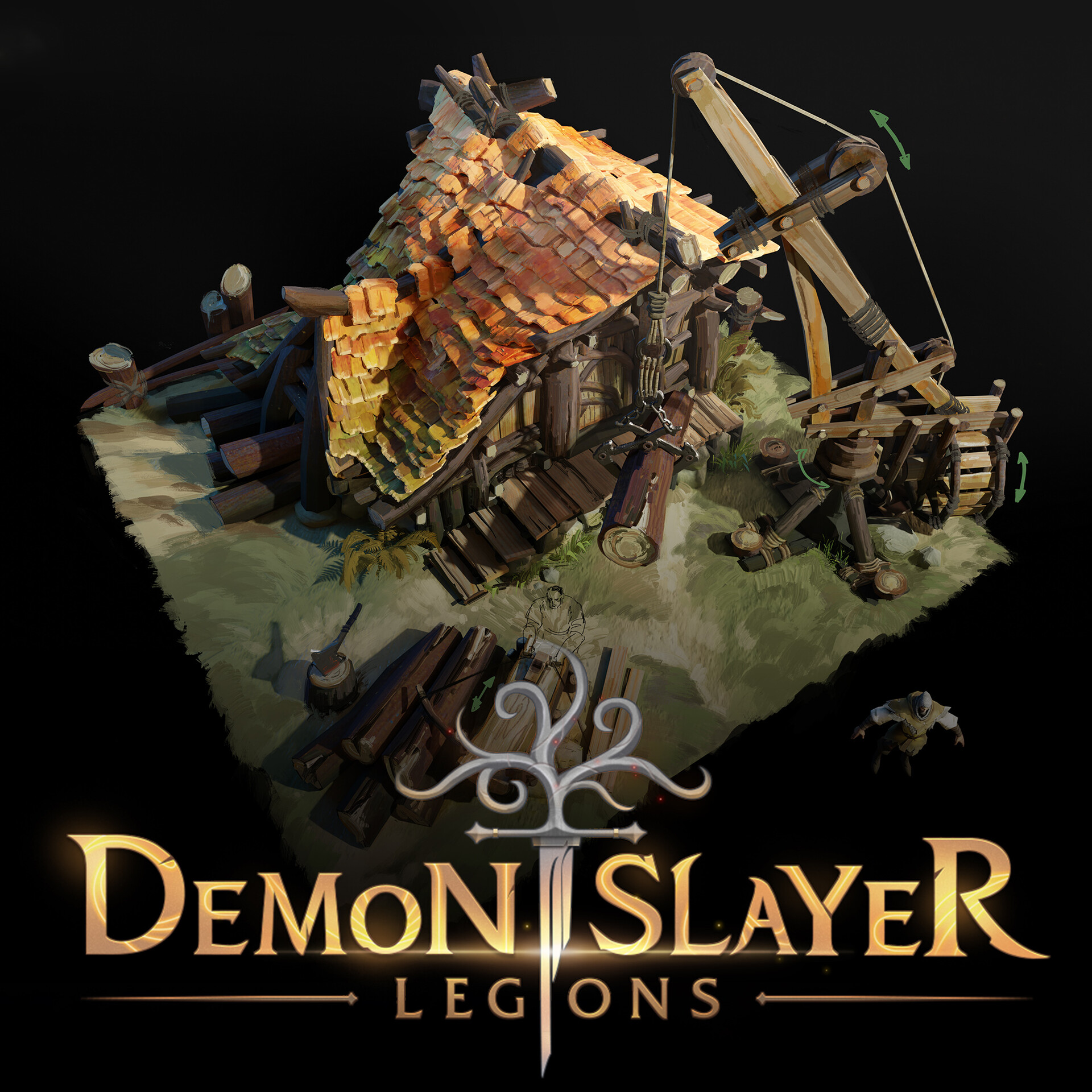 ArtStation - Demon Slayer Environment Design part2