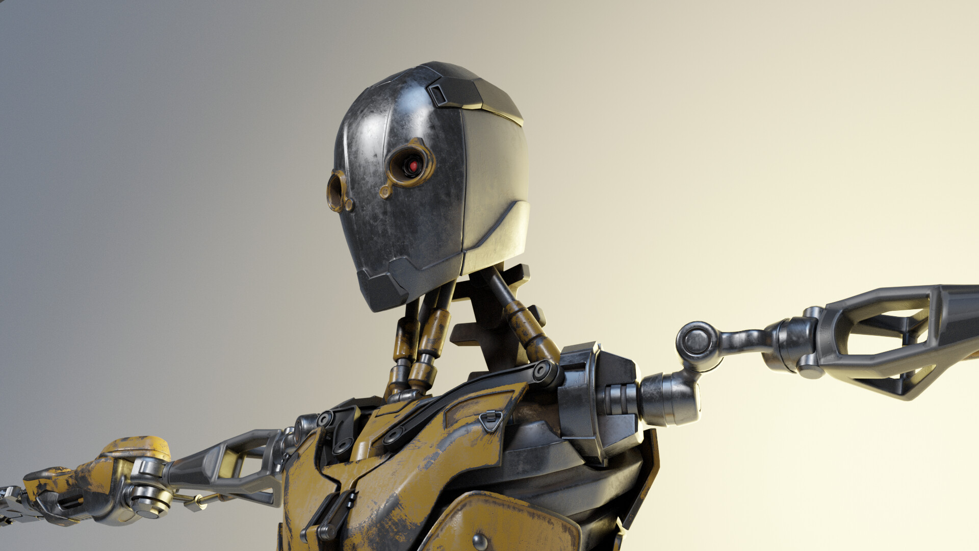 ArtStation - Worker Robot