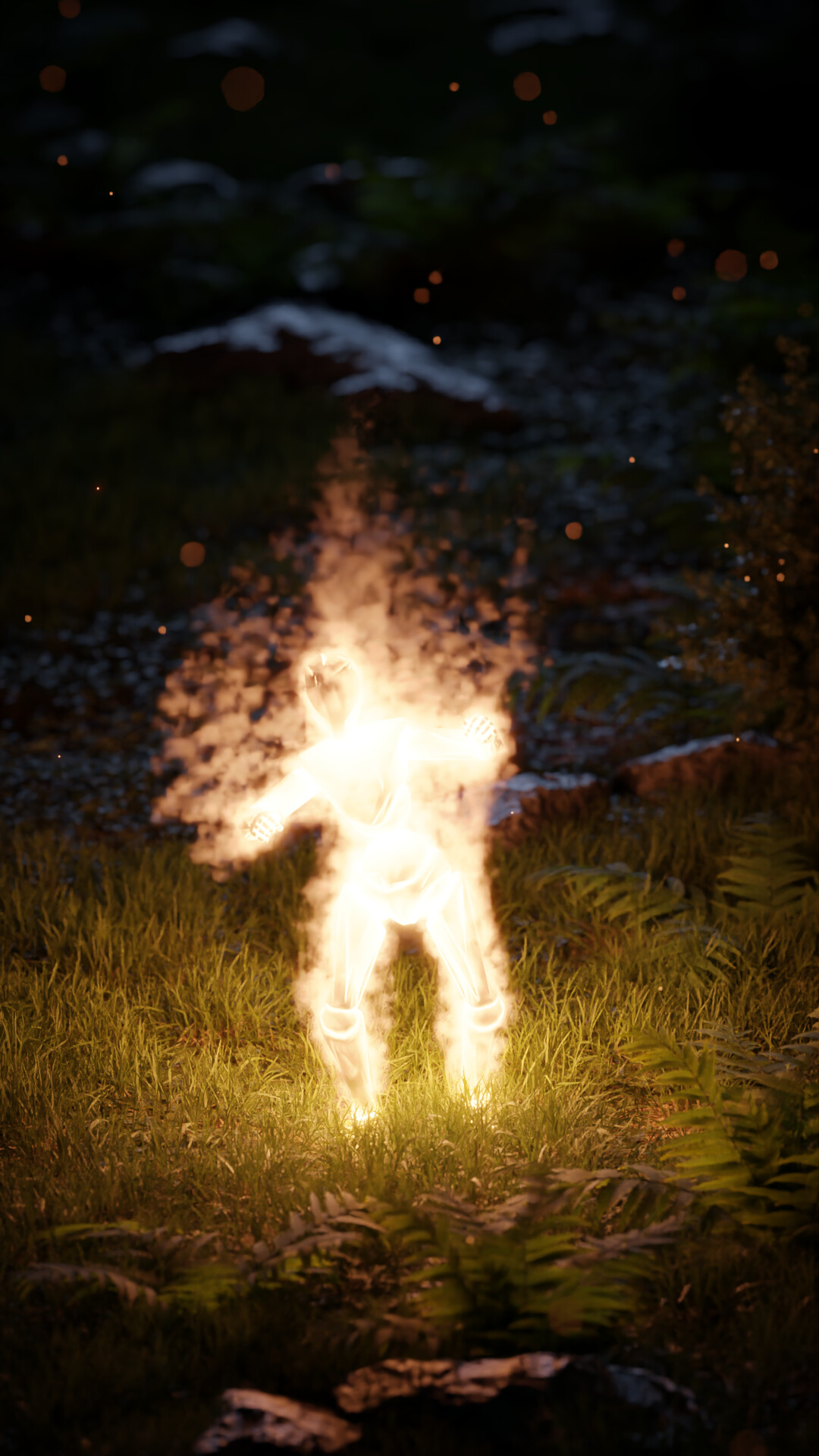 ArtStation - Dancing with fire (Simulation nodes test)