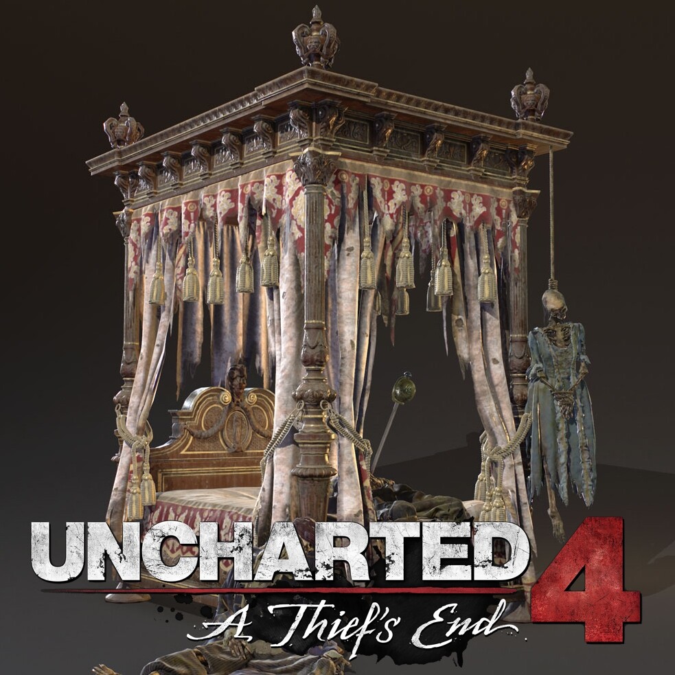 ArtStation - Uncharted 4: A Thief's End - Props