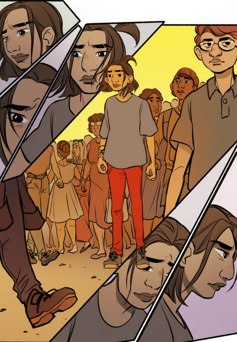 ArtStation - House of Slay on Webtoon and Tapas | "Mx Nomer" by Barbara Perez Marquez | Comic ...