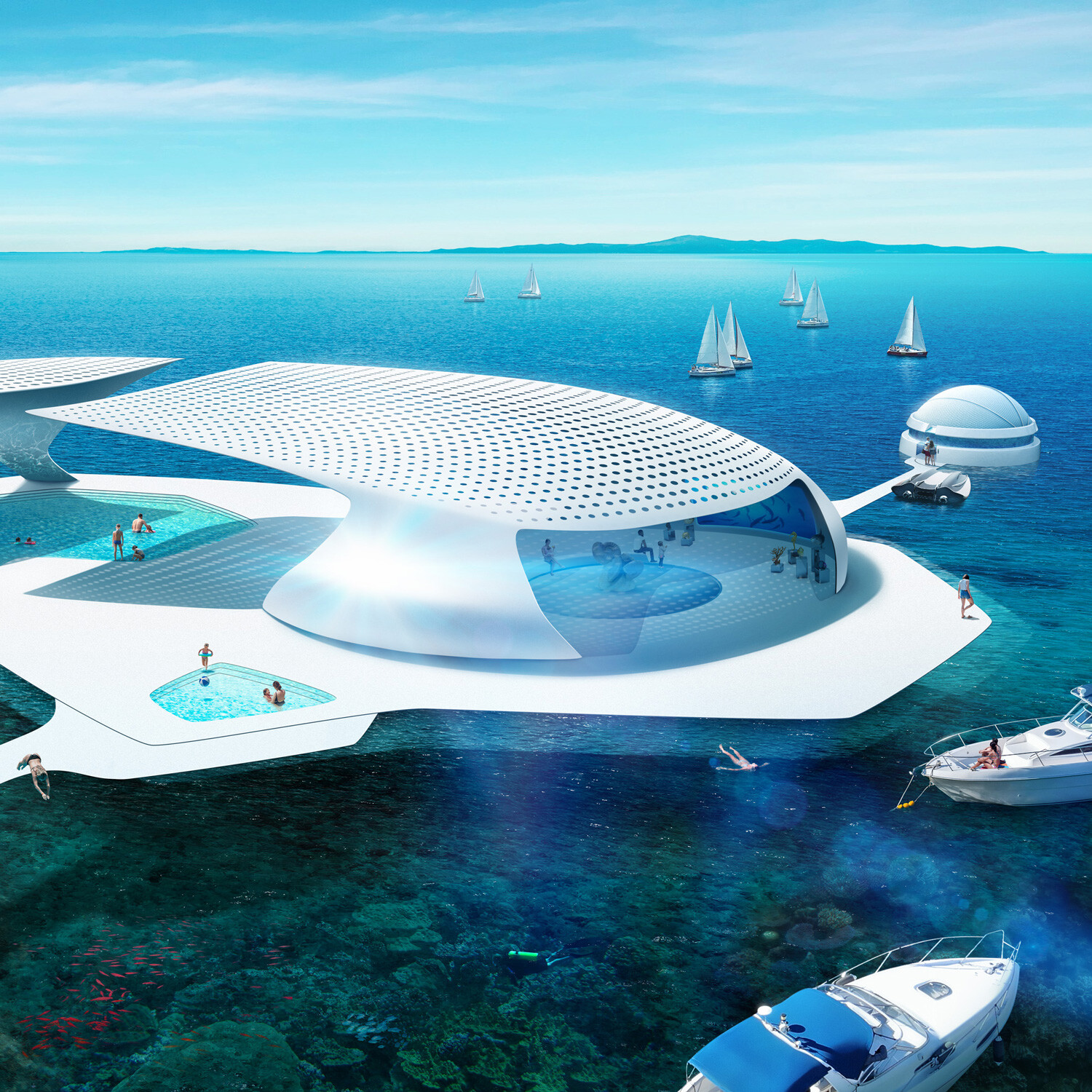 ArtStation - White Sand Oasis