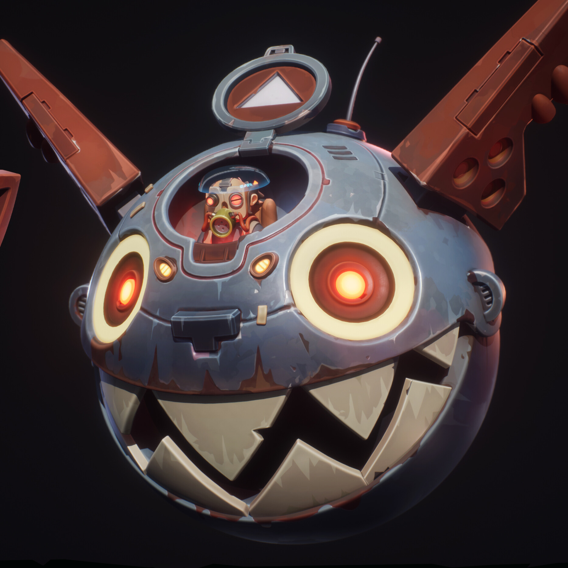 ArtStation - Stylized "Earth-cleaning Bot"