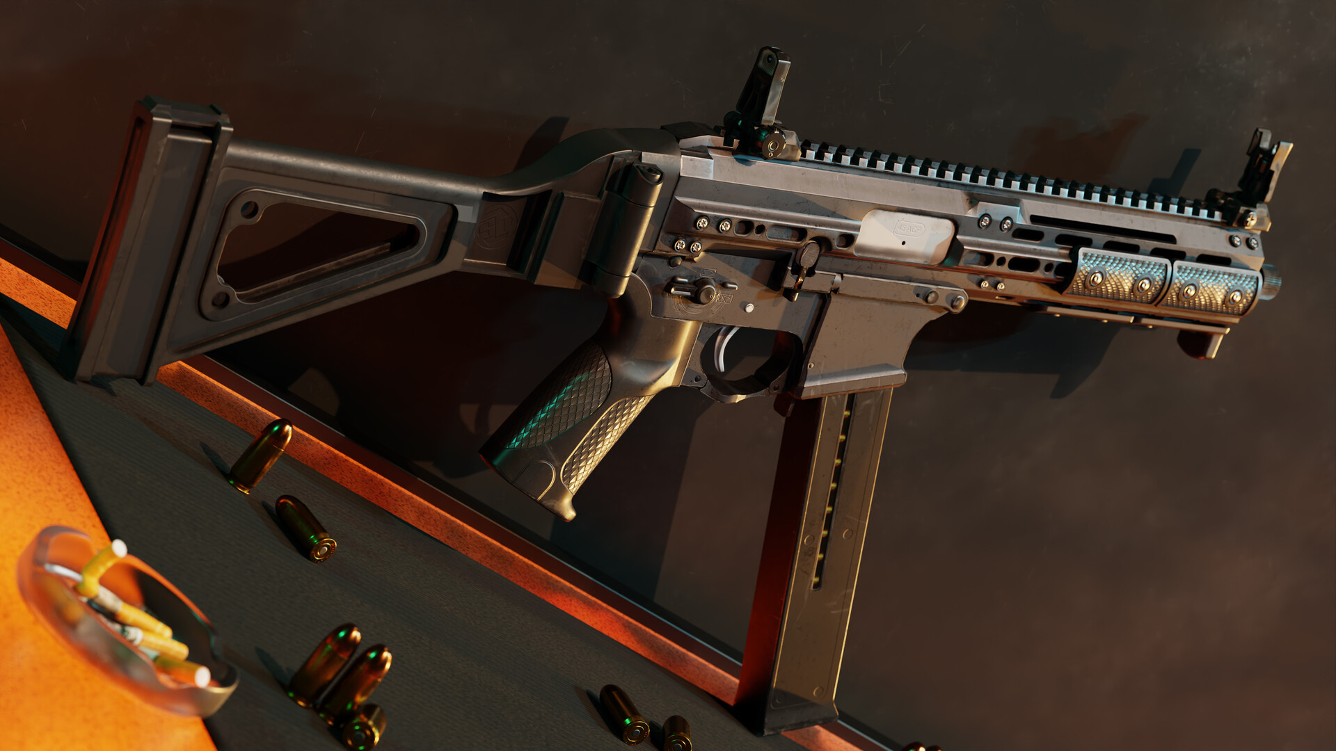 ArtStation - LWRC 45 SUB-MACHINEGUN