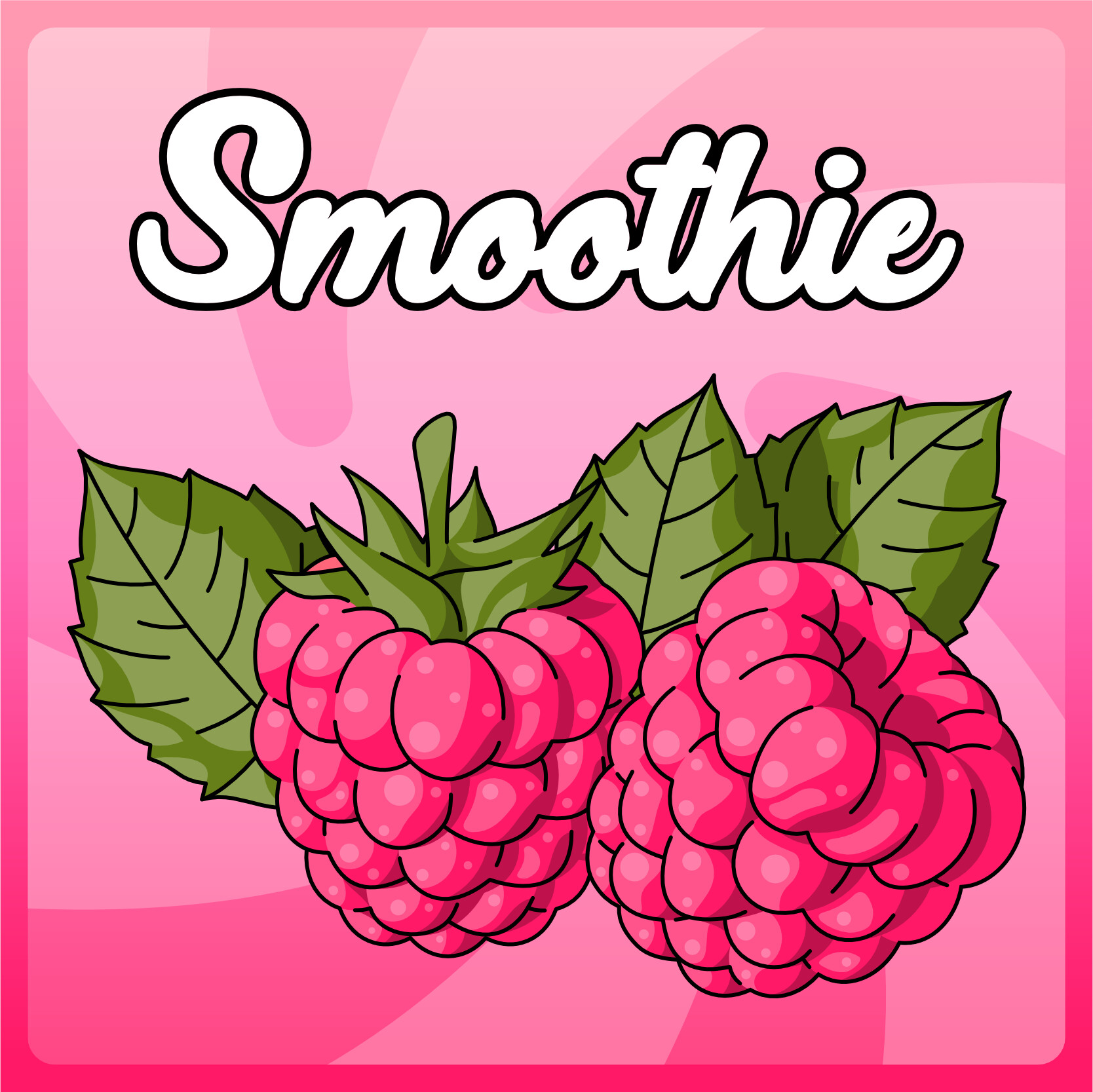 ArtStation - Smoothie Raspberry