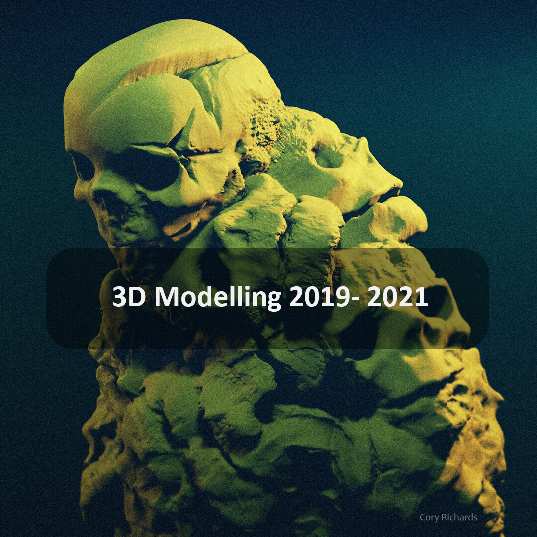 ArtStation - 3D Modelling Artwork 2019 - 2021