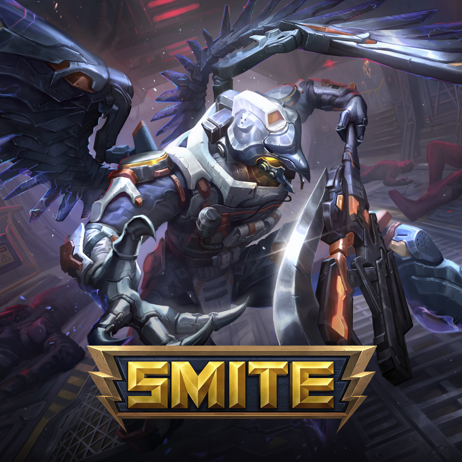 ArtStation - Steel Falcon Horus - SMITE