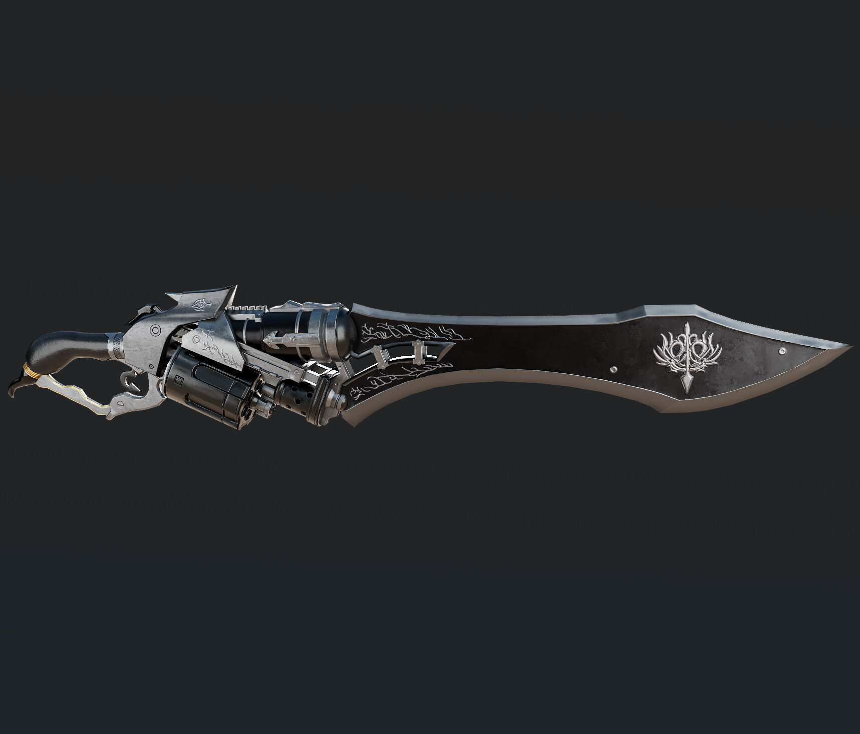 ArtStation - Gunblade 3D-Model