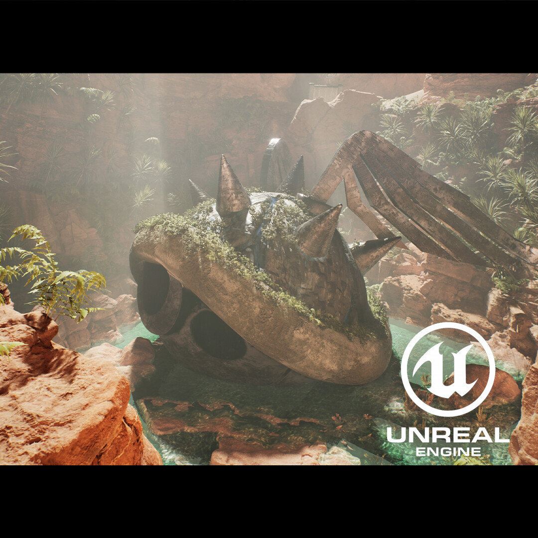 ArtStation - Spiny Shell Tropical