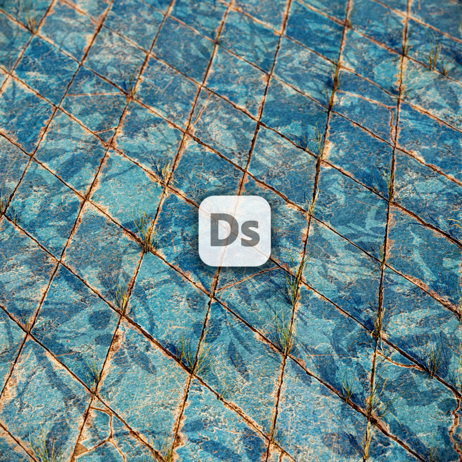 Vadim Tougeron - Painted Terracotta Tiles - Substance Designer