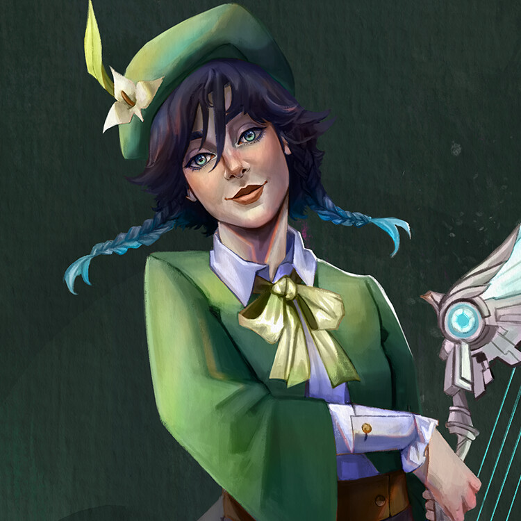 ArtStation - Human Bard