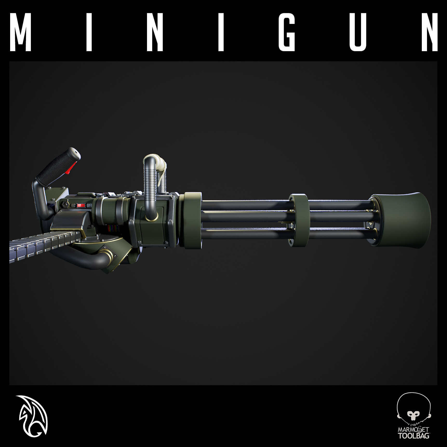 ArtStation - Minigun