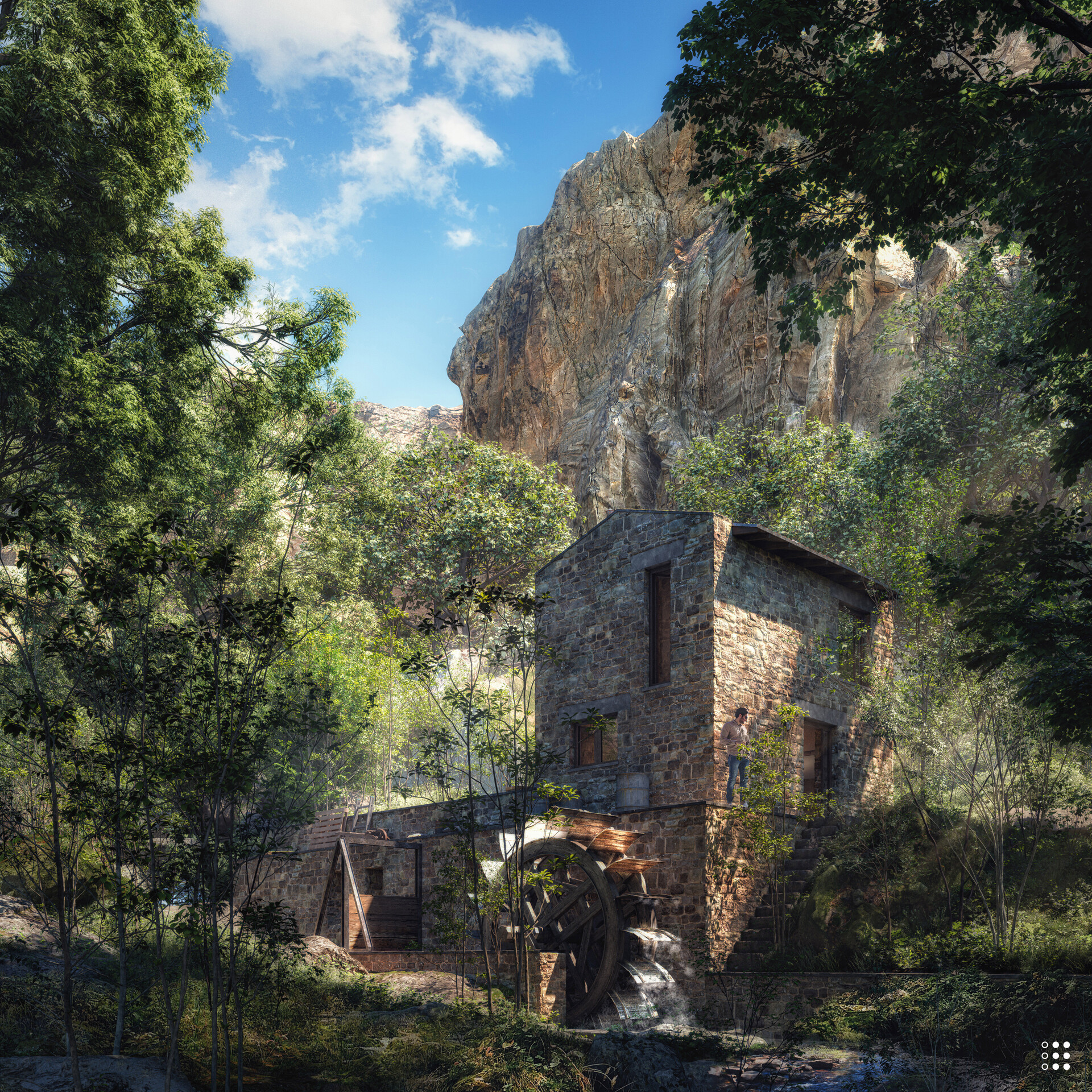 ArtStation - WATERMILL