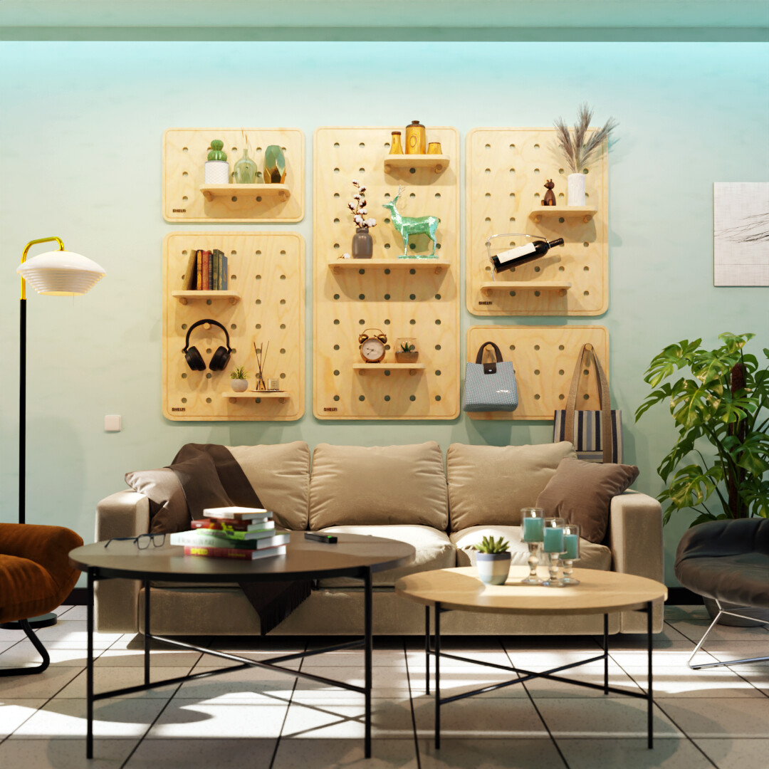 Shmulik Meshulam - Product Visualization - "Shelfi"