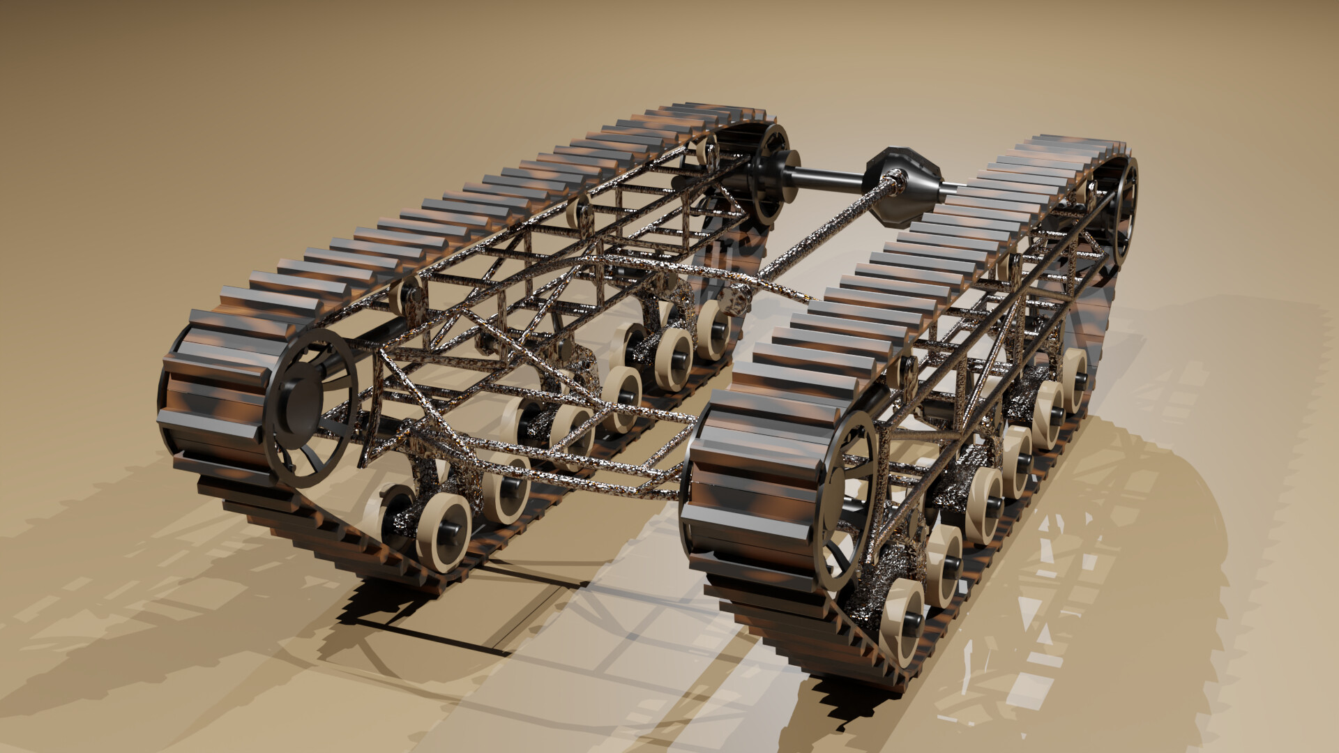 ArtStation - tracked chassis