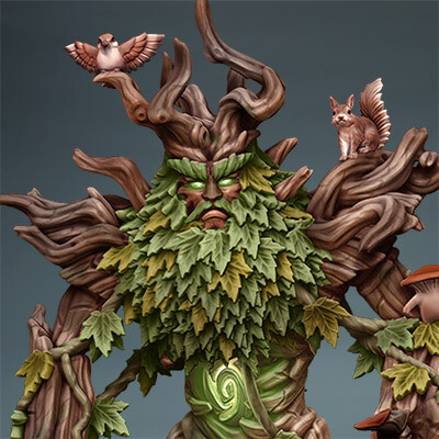 ArtStation - Tree Spirit
