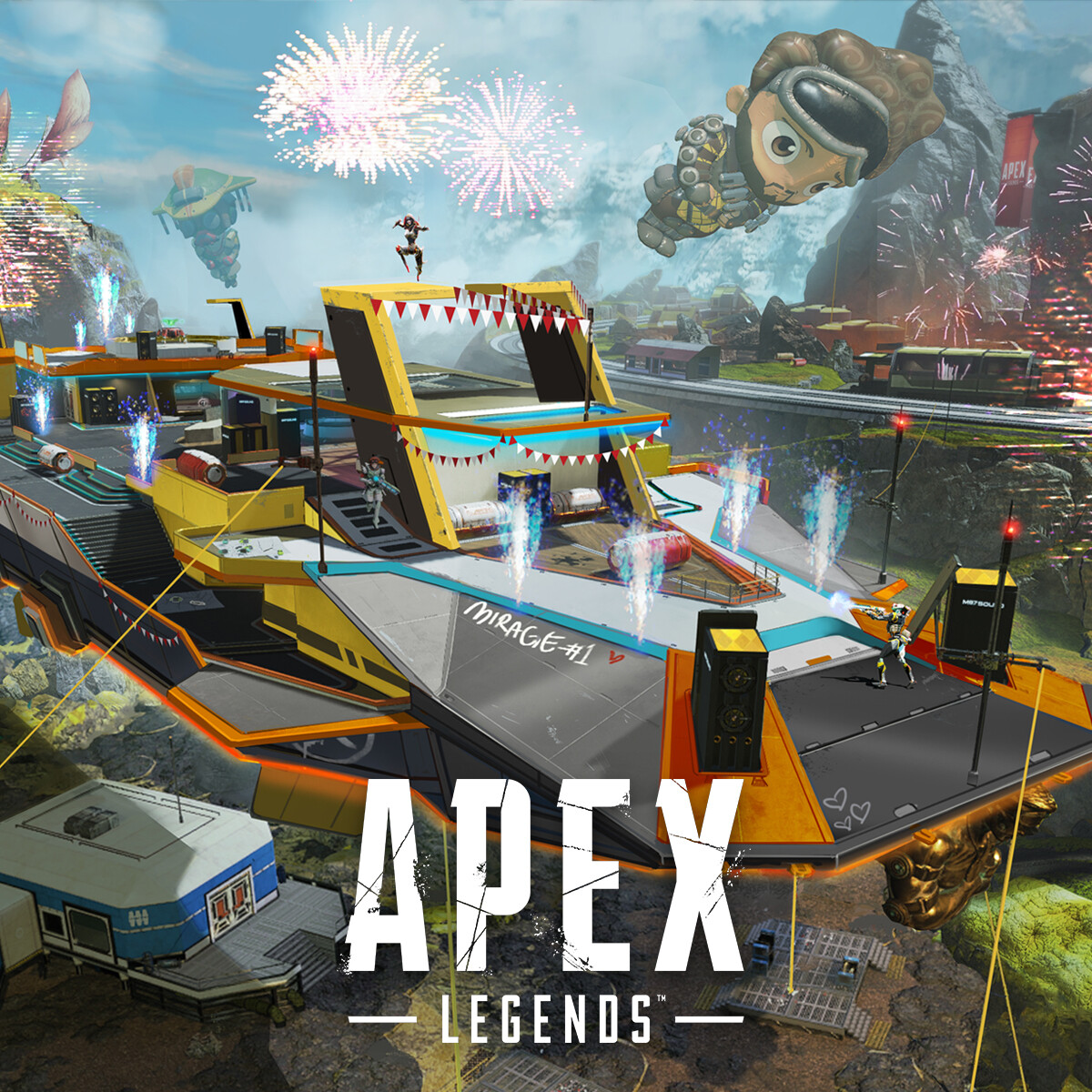ArtStation - Apex Legends: Revelry-Mirage a III