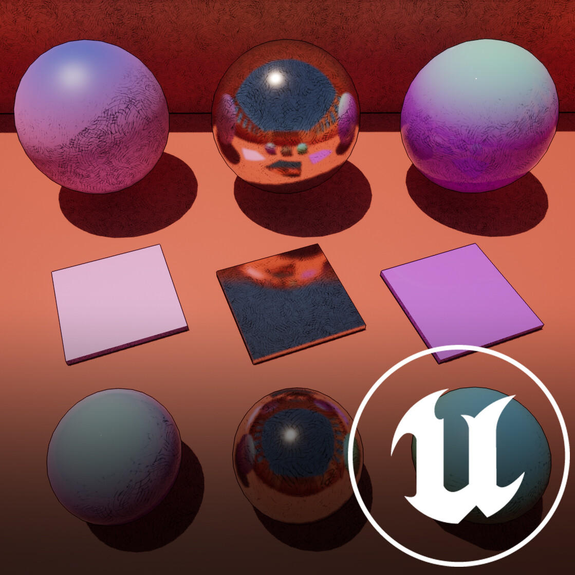 ArtStation - Cross Hatching Post Process material-Unreal 5.2